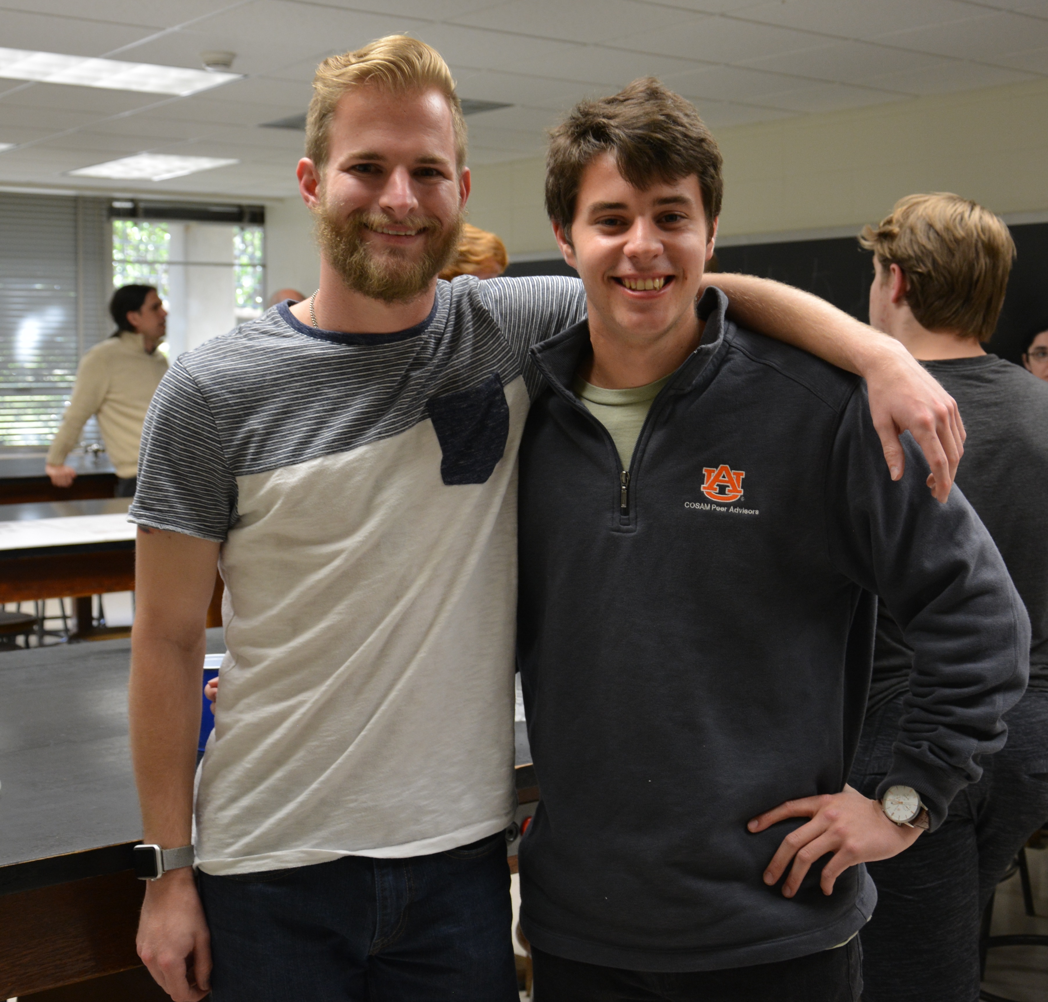 First Physics Social Hour Connects Students with Faculty