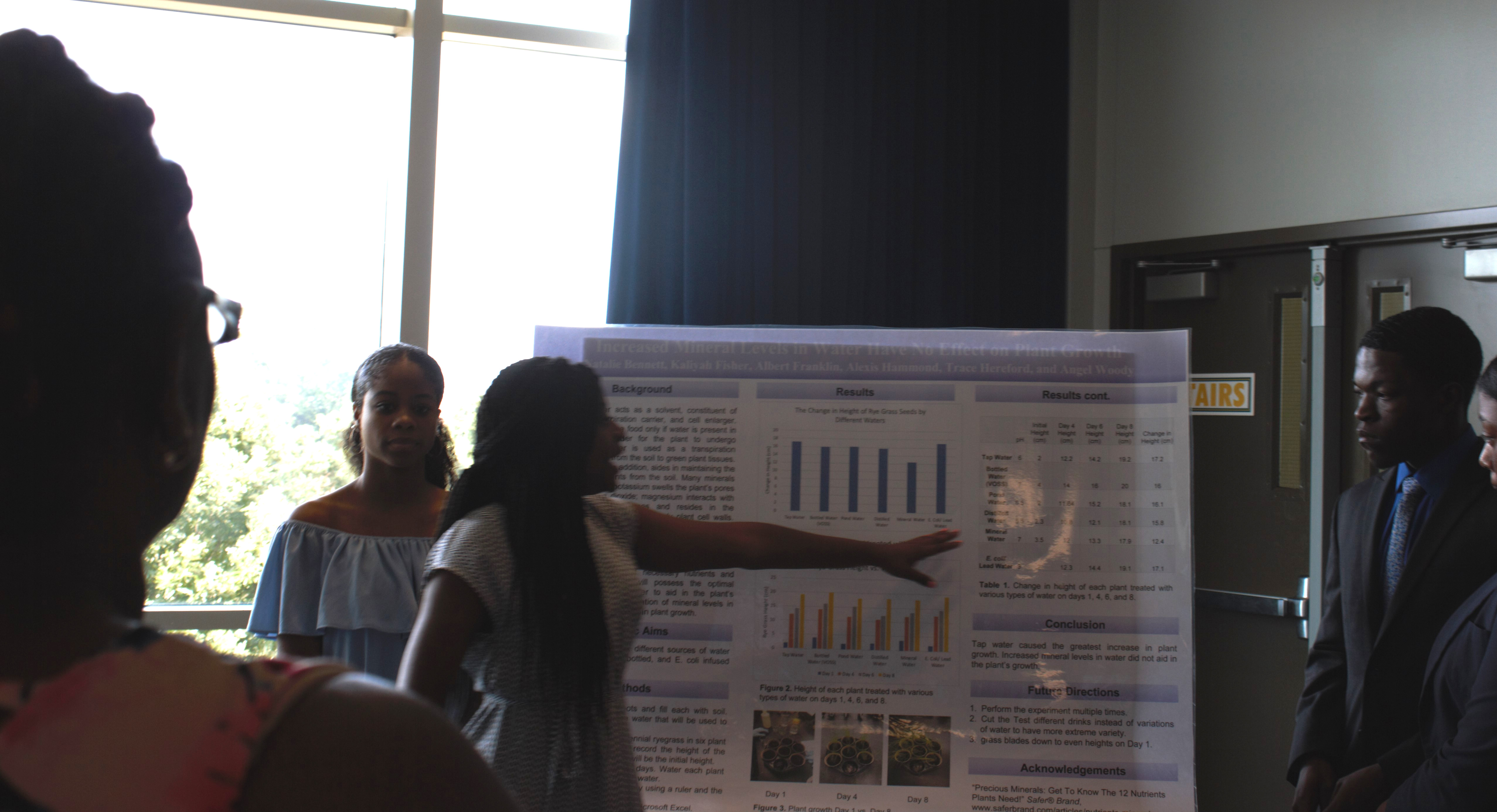 Summer Bridge Students Showcase Research at Closing Ceremony