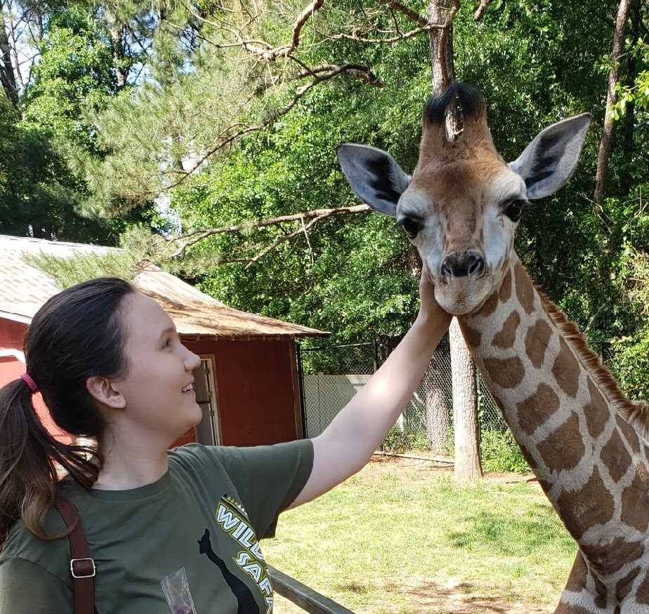 COSAM Senior Prepares for Career as Zookeeper