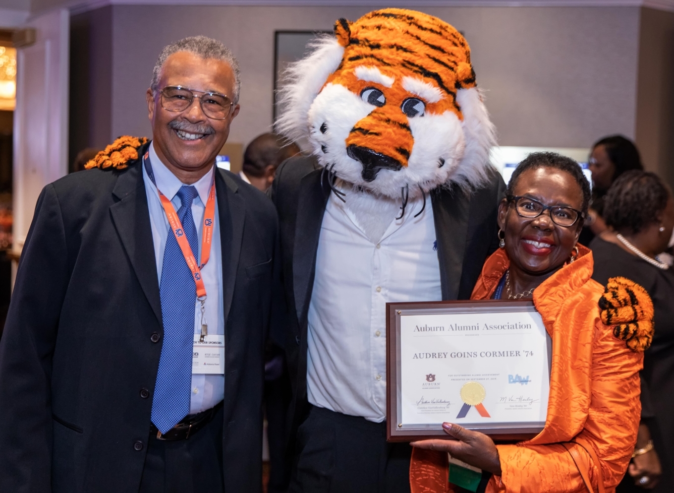 2019 Award for Outstanding Alumni Achievement Presented to Audrey Goins ...