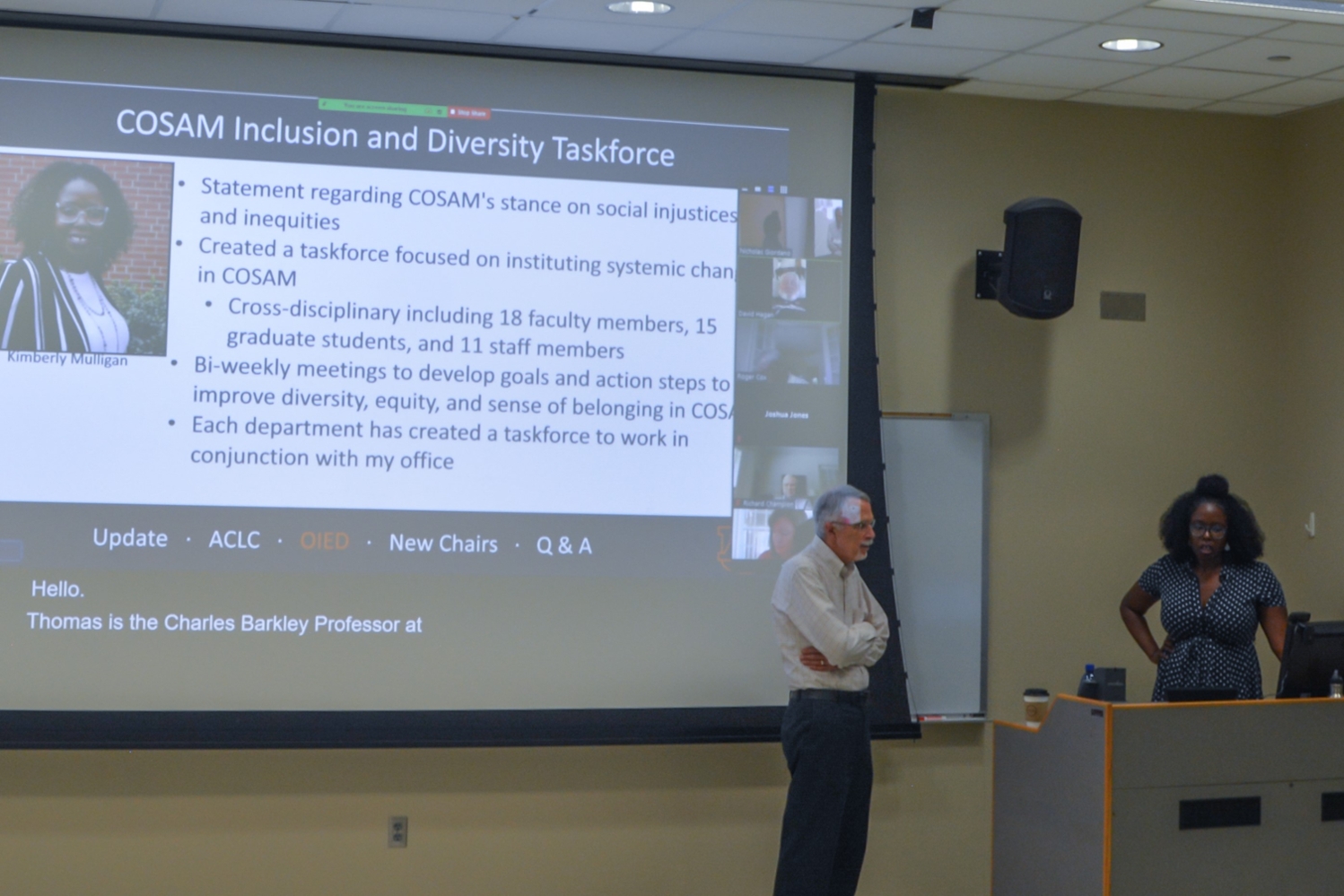 Virtual Leadership Council Keeps COSAM Connected
