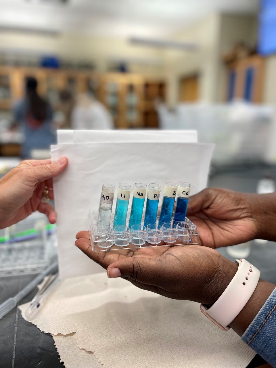 High school teachers receive expert biology, chemistry and physics ...