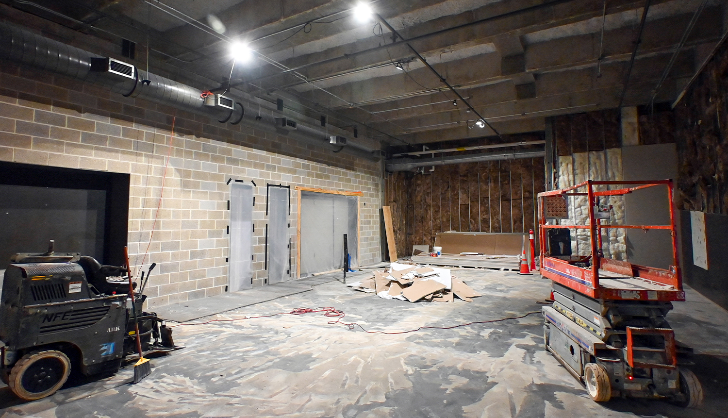 AU Facilities Management - Recreation And Wellness Center Basement ...